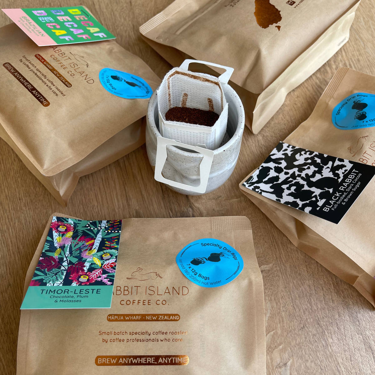 Specialty Coffee Drip Bags | Rabbit Island | NZ – Rabbit Island Coffee Co.
