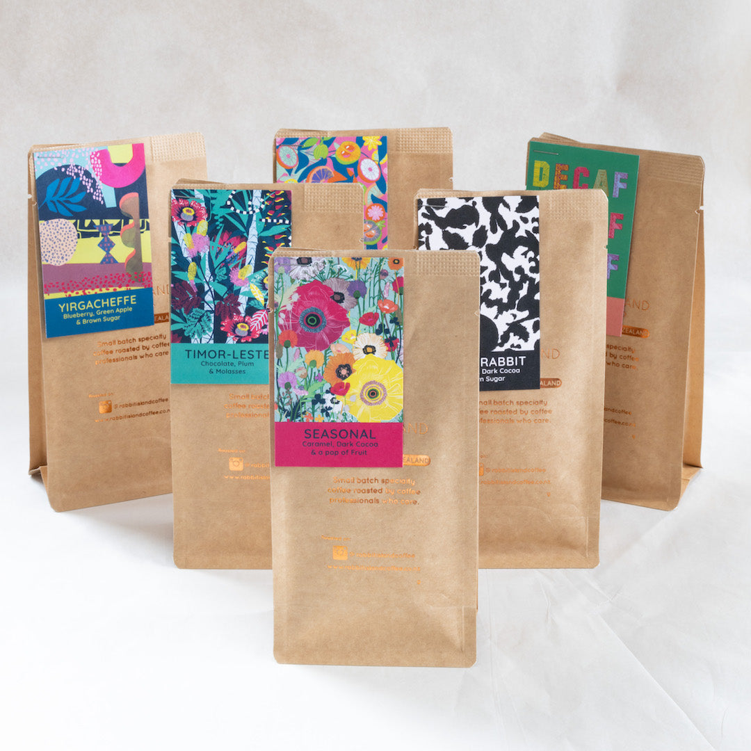 The Rabbit Range Coffee Sampler | Rabbit Island NZ – Rabbit Island ...